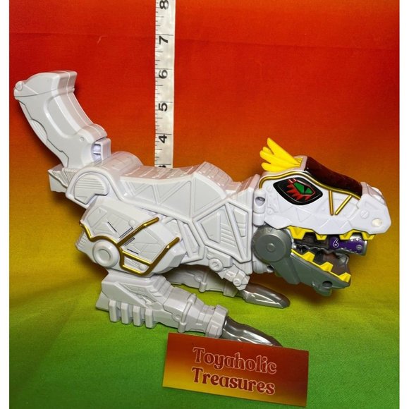 Bandai Namco | Toys | Power Rangers Dino Charge Limited Edition White ...